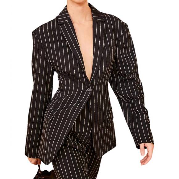 Ulla Johnson | Jackets & Coats | New Ulla Johnson Dhemi Blazer In Noir ...